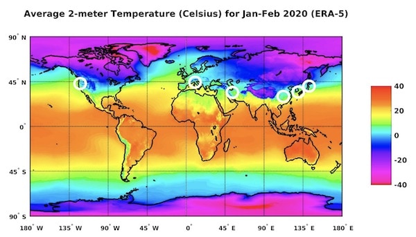 COVID-19 and its weather dependency – Gene Expression